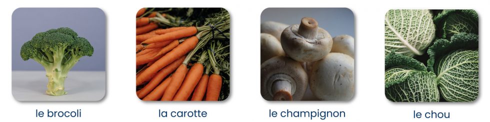 Vegetables in French 🇫🇷 Pronunciation, tips, interactive exercises ...