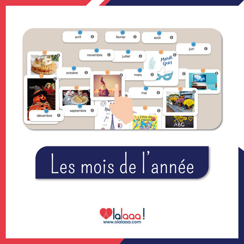 Les mois de l'année | Olalaaa ! Online French Courses with a Native ...